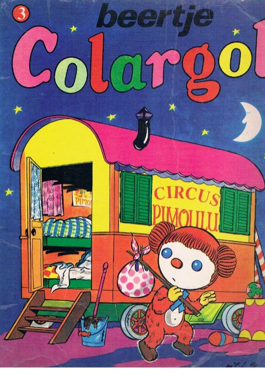 Beertje Colargol in het circus : Stripboeken