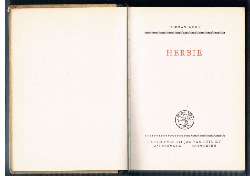 Herbie ? Herman Wouk : Romans