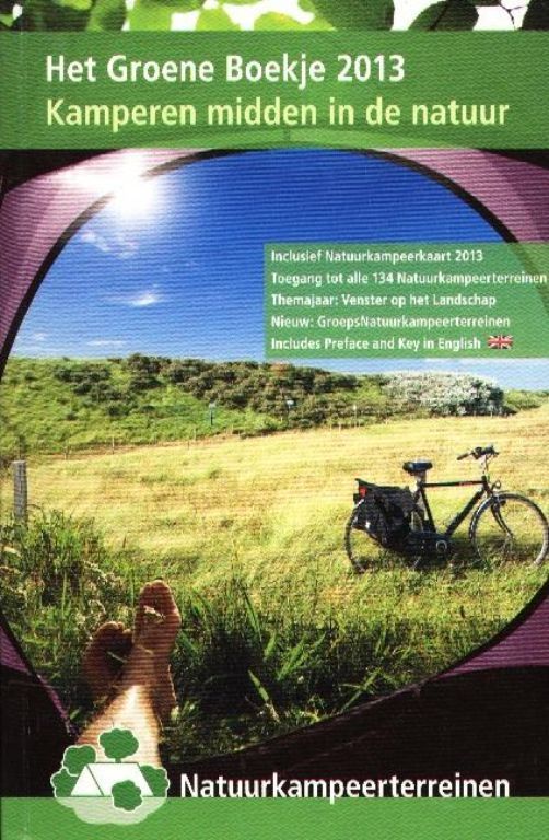 Het Groene boekje 2013 - Natuurkampeerterreinen : Reisboeken