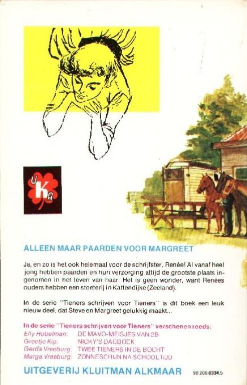 Alleen maar paarden voor Margreet - Renee Kole : Jeugdboeken