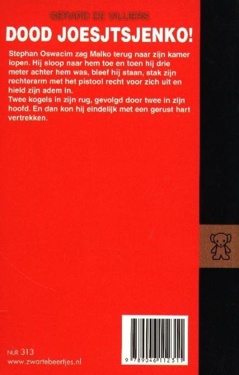 SAS - Dood Joesjtsjenko! - Gerard de Villiers - 2007 : Detectives en ...