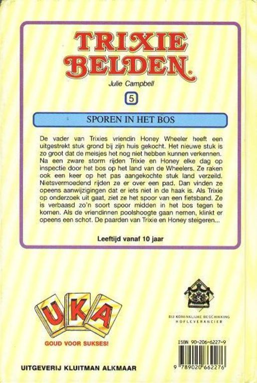 Sporen in het bos - Trixie Belden : Jeugdboeken