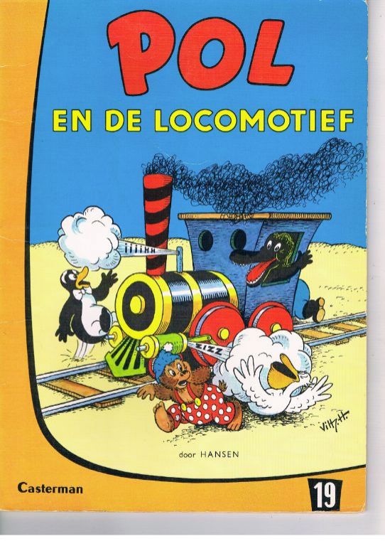 Pol, Pel en Pingo ? nr. 19 ? Pol en de locomotief : Stripboeken