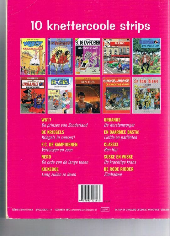 Mega 2007 : Stripboeken