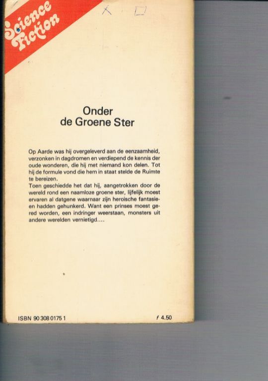 Lin Carter ? Onder de groene ster : Science Fiction