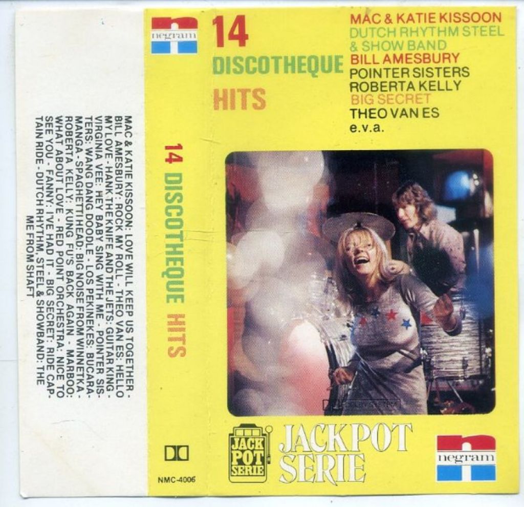 14 Discotheque Hits 14 nrs cassette 1975 ZGAN : Cassettebandjes