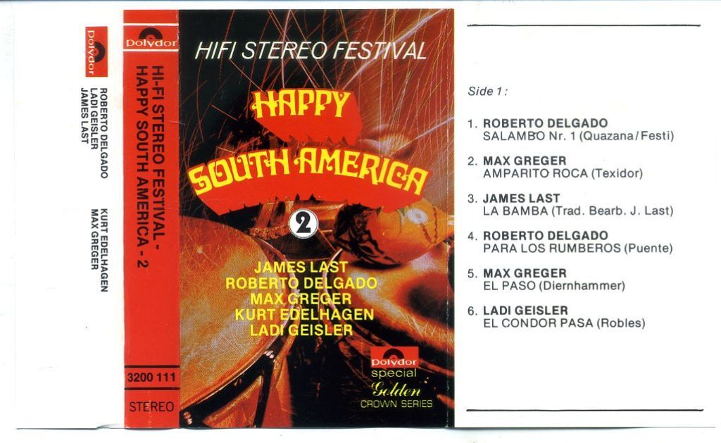 Hi-Fi Stereo Festival Happy South America 2 12 nrs cassette ...