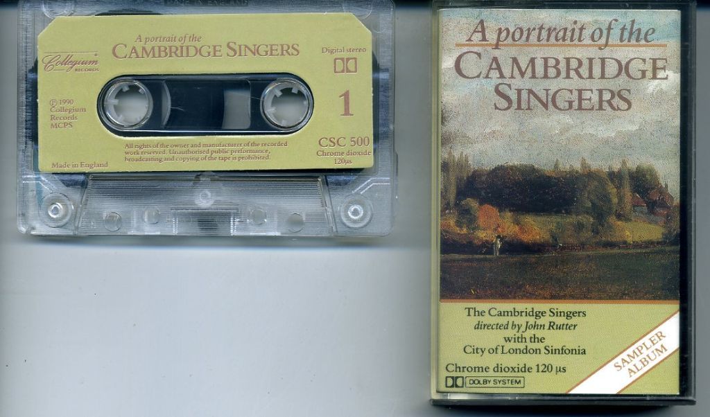 The Cambridge Singers A Portrait Of The Cambridge Singers : Cassettebandjes