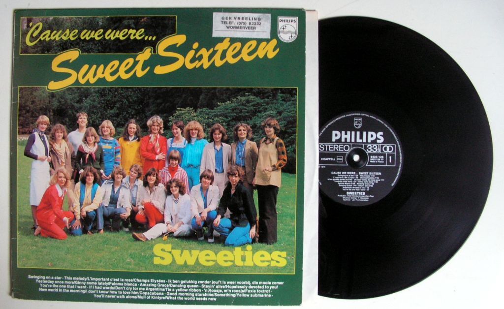 Sweeties ? 'Cause We Were... Sweet Sixteen 11 nrs LP 1979 ZGAN ...