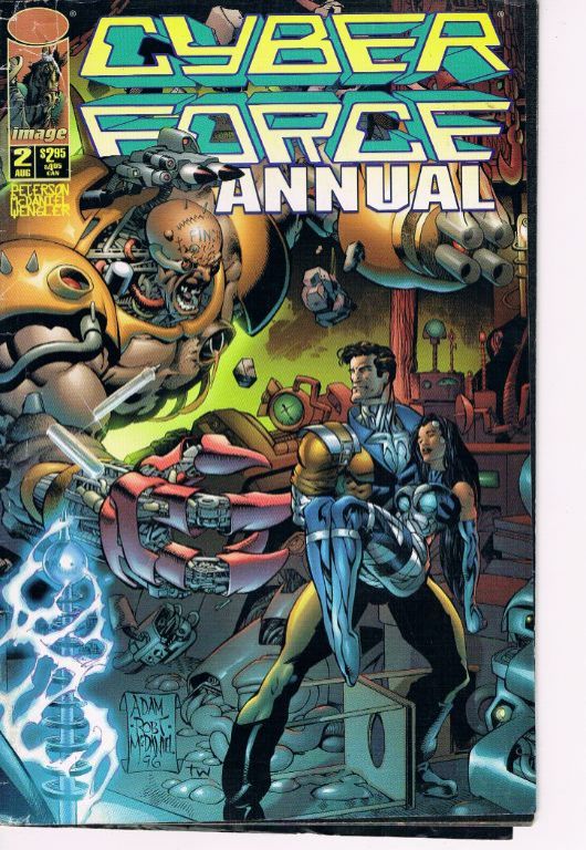 Cyber Force Annual USA nr. 2 : Stripboeken