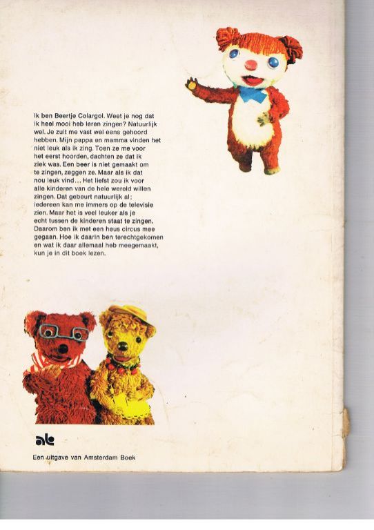 Beertje Colargol in het circus : Jeugdboeken